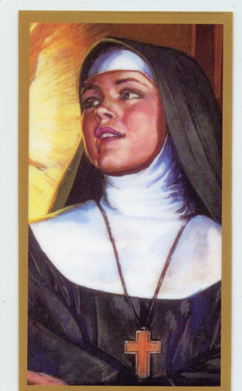 Prayer of St. Gertrude (2) U - LAMINATED HOLY CARDS- QUANTITY 25 PRAYE - Catholic Pictures